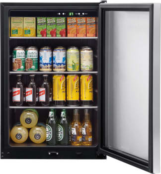 Frigidaire FFBC4622QS 4.6 cu ft. Freestanding Beverage Center with 3 ...