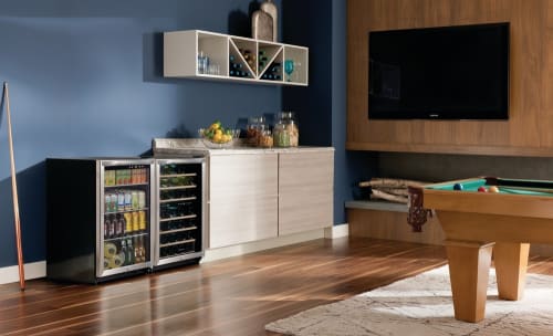 Frigidaire FFBC4622QS 4.6 cu ft. Freestanding Beverage Center with 3 ...