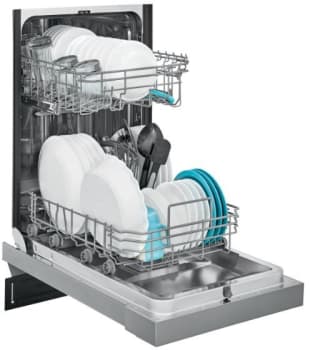 Frigidaire FFBD1831US 18 Inch Full Console Built In Dishwasher with 8 ...