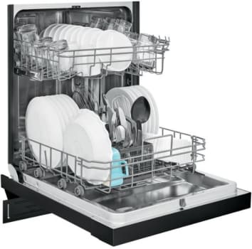 Frigidaire FFBD2420UB 24 Inch Full Console Built-In Dishwasher with 12 ...