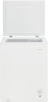 Frigidaire FFCS0522AW 25 Inch Chest Freezer with 5 Cu. Ft. Capacity ...