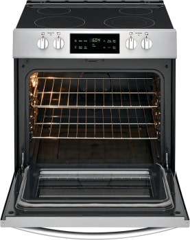 Frigidaire FFEH3051VS 30 Inch Front Control Electric Range with 4 ...
