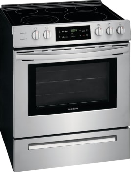 Frigidaire FFEH3054US 30 Inch Front Control Electric Range with 5 ...