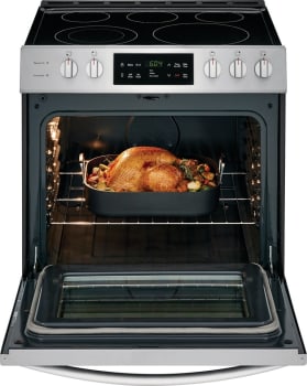 Frigidaire FFEH3054US 30 Inch Front Control Electric Range with 5 ...