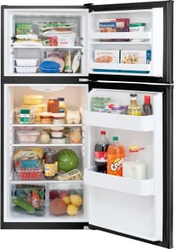 Frigidaire FFET1022QB 24 Inch Top-Freezer Refrigerator with 9.9 cu. ft ...