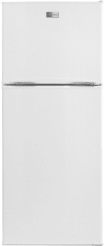 Frigidaire FFET1022QW 24 Inch Top-Freezer Refrigerator with 9.9 cu. ft ...