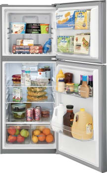 Frigidaire FFET1022UV 24 Inch Top Freezer Refrigerator with 10.1 cu. ft ...