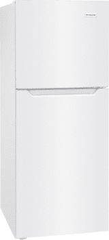 Frigidaire FFET1022UW 24 Inch Top Freezer Refrigerator with 10.1 cu. ft ...