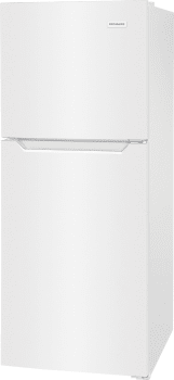 Frigidaire FFET1022UW 24 Inch Top Freezer Refrigerator with 10.1 cu. ft ...