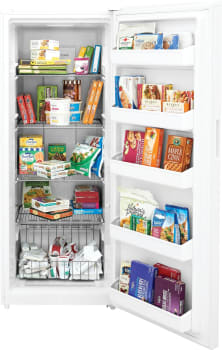 Frigidaire FFFU18F2VW 28 Inch Freestanding Upright Freezer with 18 Cu ...