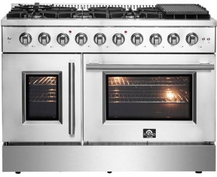 Forno FFSGS644448 48 Inch Freestanding Gas Range with 8 Italian Defendi ...