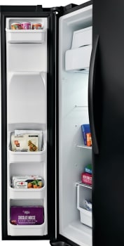 Frigidaire FFSS2615TE 36 Inch Side-by-Side Refrigerator with 25.5 Cu ...