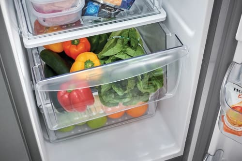 Frigidaire FFSS2615TS 36 Inch Side-by-Side Refrigerator with 25.5 Cu ...