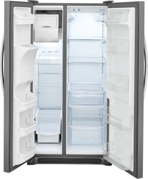 Frigidaire FFSS2615TS 36 Inch Side-by-Side Refrigerator with 25.5 Cu ...
