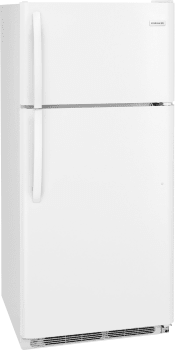 Frigidaire FFTR1814TW 30 Inch Top-Freezer Refrigerator with 18 Cu. Ft ...