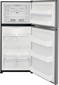 Frigidaire FFTR1835VS 30 Inch Top Freezer Refrigerator with 18.3 Cu. Ft ...