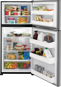 Frigidaire FFHT1835VS 30 Inch Top Freezer Refrigerator with 18.3 Cu. Ft ...