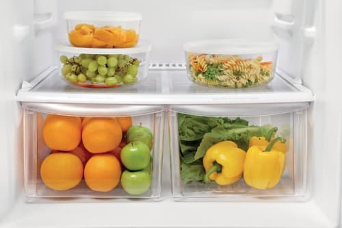 Frigidaire FFTR2021TS 30 Inch Top Freezer Refrigerator with 20.4 cu. ft ...