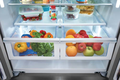 Frigidaire FGHB2868TF 36 Inch French Door Refrigerator with 26.8 Cu. Ft ...