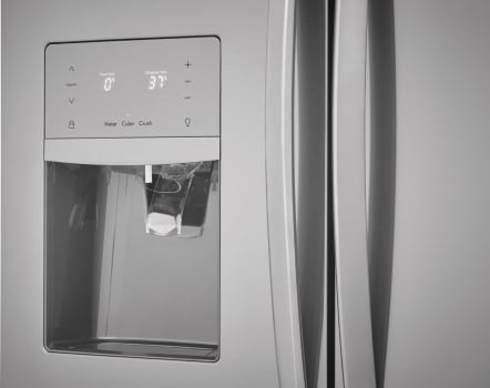 Frigidaire FGHB2868TF 36 Inch French Door Refrigerator with 26.8 Cu. Ft ...