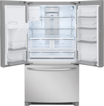 Frigidaire FGHB2868TF 36 Inch French Door Refrigerator with 26.8 Cu. Ft ...