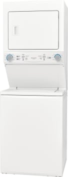 Frigidaire FLCE7522AW 27 Inch Electric Laundry Center with 3.9 Cu. Ft ...