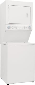 Frigidaire FLCE7523AW 27 Inch Electric Long Vent Laundry Center with 3. ...