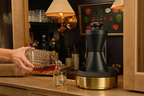 Monogram FORGE02PACK The Forge - Heated Cocktail Ice Press with Drip ...