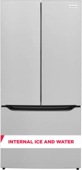 Frigidaire FRFG2033AV 33 Inch Counter-Depth French Door Refrigerator ...