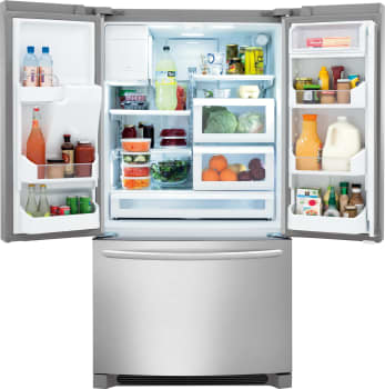 Frigidaire FGHB2866PF 36 Inch French Door Refrigerator with Cool Zone ...