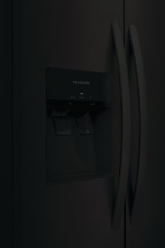 Frigidaire FRSS2323AB 33 Inch Freestanding Side by Side Refrigerator ...