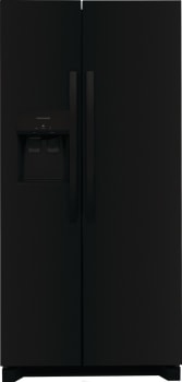 Frigidaire FRSS2323AB 33 Inch Freestanding Side by Side Refrigerator ...