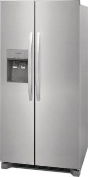 Frigidaire FRSS2323AS 33 Inch Freestanding Side by Side Refrigerator ...