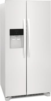 Frigidaire FRSS2323AW 33 Inch Freestanding Side by Side Refrigerator ...