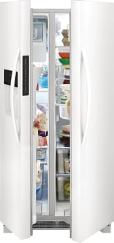 Frigidaire FRSS2323AW 33 Inch Freestanding Side by Side Refrigerator ...