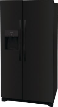 Frigidaire FRSS2623AB 36 Inch Freestanding Side by Side Refrigerator ...