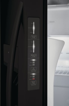 Frigidaire FRSS2623AB 36 Inch Freestanding Side by Side Refrigerator ...