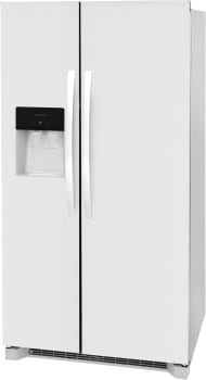 Frigidaire FRSS2623AW 36 Inch Freestanding Side by Side Refrigerator ...