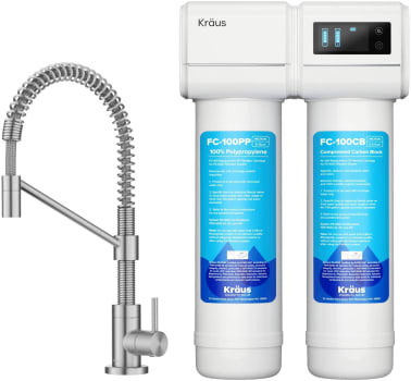 Kraus FS1000FF104SFS KRAUS® Purita™ 2-Stage Under-Sink Filtration ...