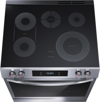Frigidaire GCFE3060BF 30 Inch Freestanding Electric Range with 5 ...