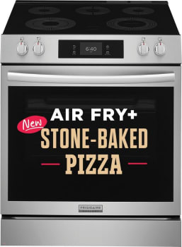Frigidaire GCFE3070BF 30 Inch Freestanding Electric Range with 5 ...