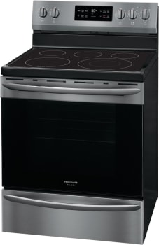 Frigidaire GCRE3038AD 30 Inch Freestanding Electric Range with 5 ...