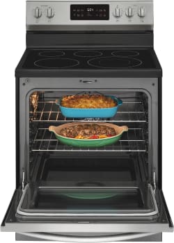 Frigidaire GCRE3038AF 30 Inch Freestanding Electric Range with 5 ...