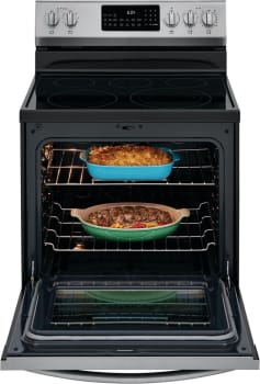 Frigidaire GCRE3060AF 30 Inch Freestanding Electric Range with 5 Smooth ...