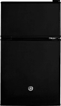 GE GDE03GGKBB 19 Inch Top Freezer Compact Refrigerator with 3.1 Cu. Ft ...