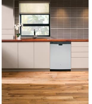 GE GDF510PSMSS 24 Inch Full Console Built-In Dishwasher with 14 Place ...