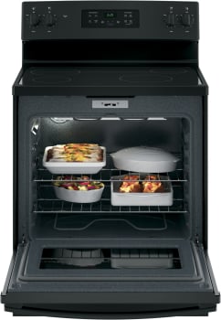 GE JB625DKBB 30 Inch Freestanding Electric Range with Dual-Element ...