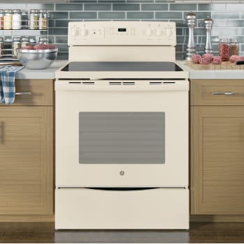 GE JB655DKCC 30 Inch Freestanding Electric Range with 5 Element Burners ...