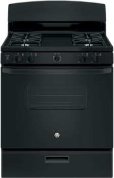 GE JGBS10DEKBB 30 Inch Freestanding Gas Range with Broiler Drawer ...