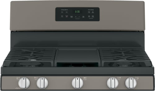 GE JGBS66EEKES 30 Inch Free-Standing Gas Range with 5 Sealed Burners, 5 ...